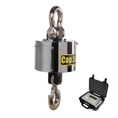 China Digital Crane Weighing Scales , Wireless Weighing Hook Scale 5-50 Ton Stable for sale