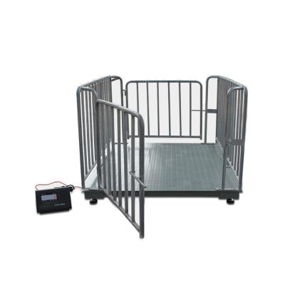 China 2000KG Capacity Digital Livestock Scales , Electronic Cattle Weighing Scales for sale