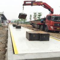 China 80 Tons Computerized Weighbridge Industrial Truck Scales for sale