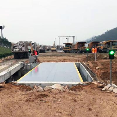 China 100 Ton Pitless Q235 Steel Platform Electronic Truck Scale for sale