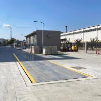 China 10kg Accuracy 60 Ton Electronic Weighbridge With U Beam Structure for sale