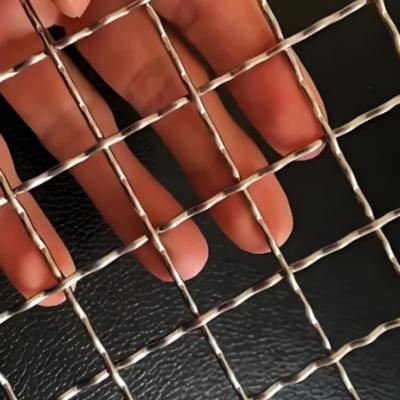 China High Open Area Crimped Mesh 304 Stainless Steel For Maximum Flow Efficiency for sale