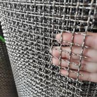 China Heavy Duty Rigid Structure Lock Crimp Wire Mesh For Industrial Screening for sale