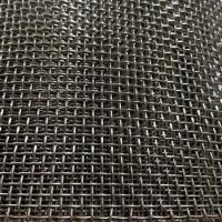 China Offshore Platform Safety Barriers  Stainless Steel Crimped Mesh 316 Marine Grade for sale