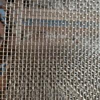 China Crimped Wire Mesh 304 Flat Top for Architectural Decoration Panel for sale