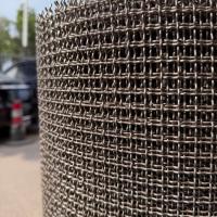 China Custom Size Stainless Steel Crimped Mesh Rolls For Industrial Use for sale