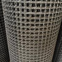 China Premium Heavy Duty Stainless Steel Crimped Mesh Custom Size Industrial Sieve Panel for sale