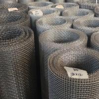 China Acid Alkali Resistant SS Flat Top Crimped Mesh Stable Structure Chemical Filter for sale