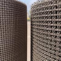 China Corrosion Resistant Stainless Steel Crimped Wire Mesh High Strength Industrial Filter for sale