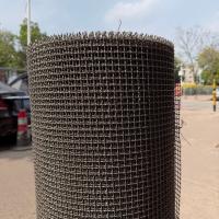 China High Tensile Stainless Steel Pre Crimped Wire Mesh Long Lifespan Screening Mesh for sale
