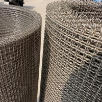 China SS304 / SS316 Gi Crimped Wire Mesh High Precision Industrial Filter for sale