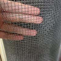 China SS Aggregate Screen Crimped Woven Wire Mesh High Open Area Anti Blinding Design for sale