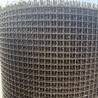 China Reinforced Weather Proof Stainless Steel Crimped Mesh Industrial Protection Screen for sale