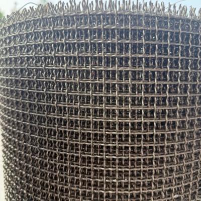 China Reinforced Weather Proof Stainless Steel Crimped Mesh Industrial Protection Screen for sale
