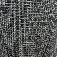 China Heavy Duty Lock Crimp Wire Mesh 304 Stainless Steel For Mining Quarrying Screening for sale