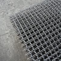 China Heavy Duty Lock Crimp Wire Mesh 304 Stainless Steel For Mining Quarrying Screening for sale