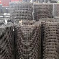 China 304 Stainless Steel Crimped Mesh Industrial Grade Woven Panels for Fencing Safety for sale