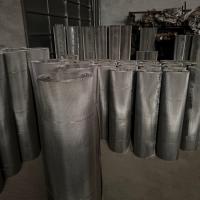 China Heavy - Duty Thick Wire Stainless Steel Filter Mesh  4 - 40 Mesh Wear and Impact Resistant for Industrial Solid - Liquid Separation and Sludge Filtration for sale