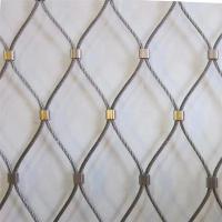 China SUS304 / SUS316 Stainless Steel Rope Mesh 3.0 Mm Standard For General Construction And Fencing for sale