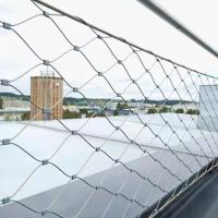 China Child Safe Stainless Steel Rope Mesh Netting With Smooth Burr Free Surface for sale