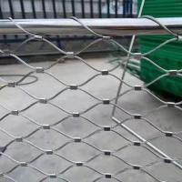 China 7×7 304 Wire Stainless Steel Zoo Mesh For Zoo Animal Enclosure And Bird Aviary for sale