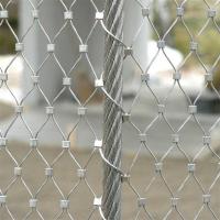 China SUS304 / SUS316 Stainless Steel Rope Mesh 3.0 Mm Standard For General Construction And Fencing for sale