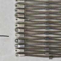 China Animal Friendly Wire Rope Mesh With Soft Flexible Structure Zoo Wire Mesh for sale