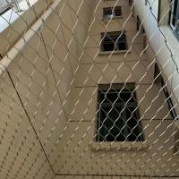 China Flexible 304 / 316 Stainless Steel Wire Rope Mesh For Fall Protection And Safety Fence for sale