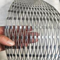 China Greening Compatible Wire Cable Mesh With Plant Friendly Surface for sale