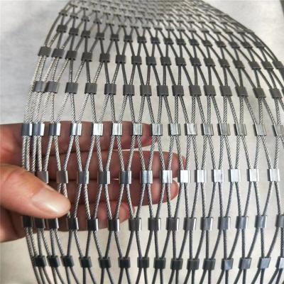China Greening Compatible Wire Cable Mesh With Plant Friendly Surface for sale