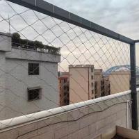 China Slim Profile Wire Rope Mesh With Unobstructed View For High Rise Windows And Skylights for sale