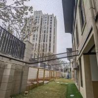 China Slim Profile Wire Rope Mesh With Unobstructed View For High Rise Windows And Skylights for sale