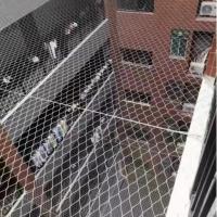 China 25×25mm Small Ss Wire Rope Mesh  For Child Safety And Fall Prevention for sale