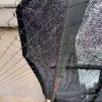 China Flexible 304 / 316 Stainless Steel Wire Rope Mesh For Fall Protection And Safety Fence for sale