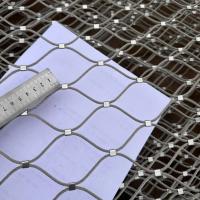 China Flexible Stainless Steel Rope Net For Irregular Terrain And Ancient Tree Protection for sale