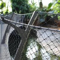 China 7×7 304 Wire Stainless Steel Zoo Mesh For Zoo Animal Enclosure And Bird Aviary for sale