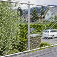 China 50×50mm Standard Mesh Stainless Wire Rope Mesh for Building Facade and  Curtain Wall for sale