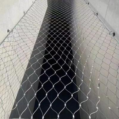 China High Transparency  Wire Rope Mesh Net Anti Corrosion For Building Facade And Balustrade for sale