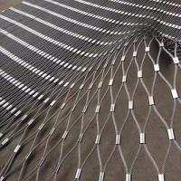 China Flexible Stainless Steel Rope Net For Irregular Terrain And Ancient Tree Protection for sale