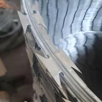 China BTO-10 Hot-Dip Galvanized Concertina Coil Manufacturers / Wholesale High Security Wire for sale