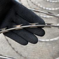 China Electro-Galvanized Fencing Razor Wire / Straight Type Anti-Intrusion for Warehouse for sale