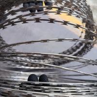 China BTO-22 Concertina Wire / Heavy Duty Anti-Cut Coil for Prison Perimeter for sale