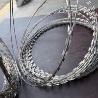 China Cheap Concertina Wire for Sale / Economy Anti-Climb Coil for Farm Fencing for sale