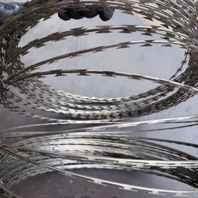China BTO-10 Hot-Dip Galvanized Concertina Coil Manufacturers / Wholesale High Security Wire for sale