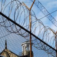 China Double Spiral Razor Wire / Welded Mesh Type High Security Coil For Prison And Military for sale