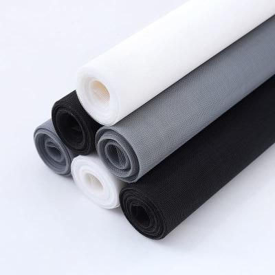 China Matte Low Glare Anti - Reflection Fiberglass Invisible Window Screen Non - Glare Transparent Insect Mesh for Street Front Homes and Bright Sun Bedrooms for sale