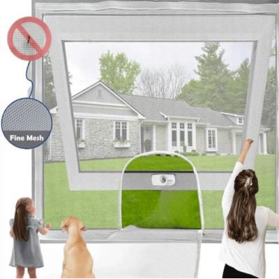 China Fiberglass Invisible Window Screen Mesh Fire Retardant And Tear Resistant Customizable Size For Home And Patio for sale