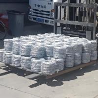 China Electro Galvanized Barbed Wire, 2.5mm High Tensile Wire for Sheep and Goat Fencing for sale
