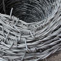 China High Tensile Barbed Wire, 12ga Double Strand for Horse Fencing 500m for sale
