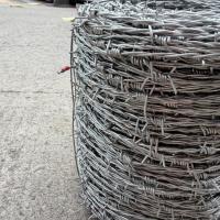 China High Tensile Barbed Wire, 12ga Double Strand for Horse Fencing 500m for sale